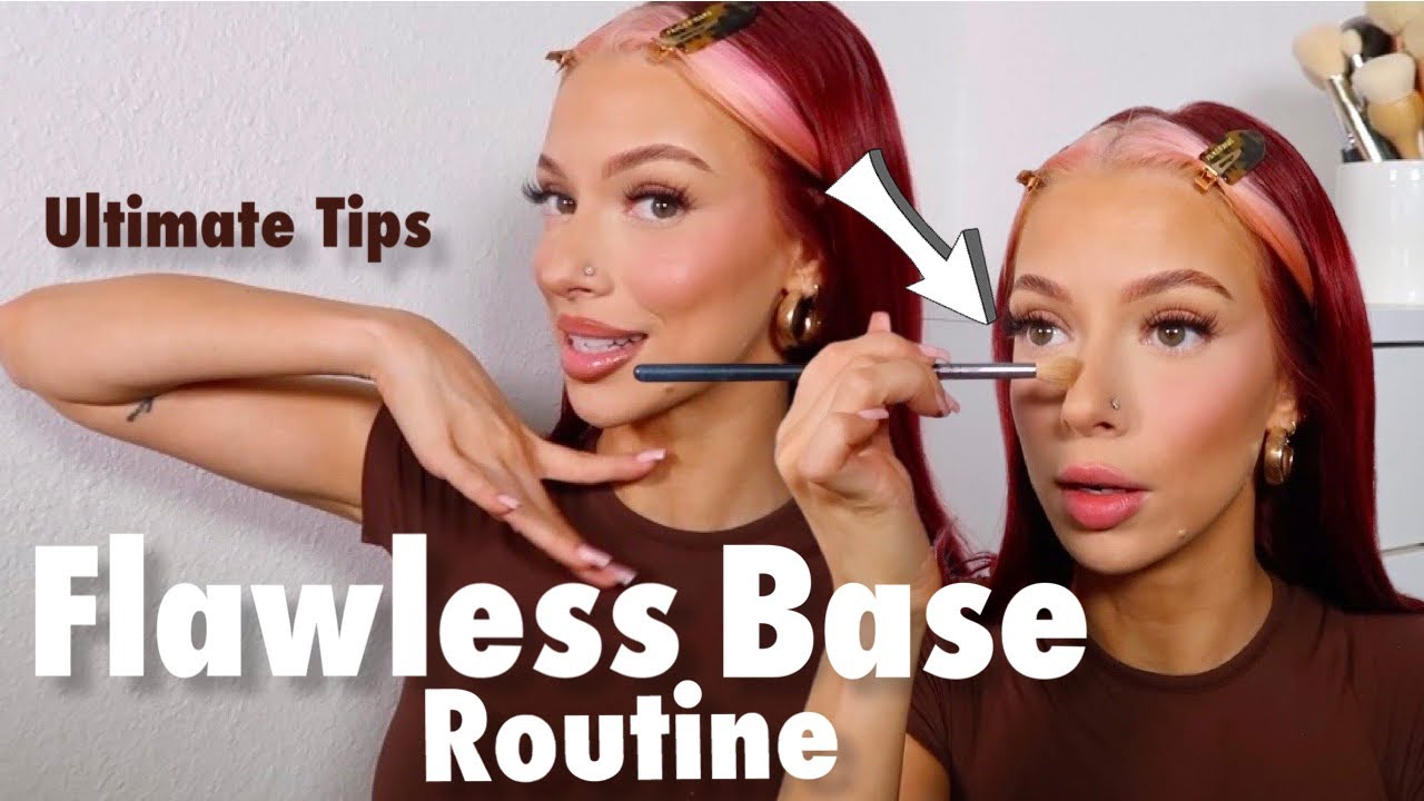 How To Get The Smoothest Base Makeup | My Perfect Makeup Routine - YouTube