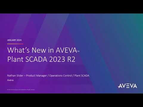 What's New in AVEVA Plant SCADA 2023 R2 - YouTube