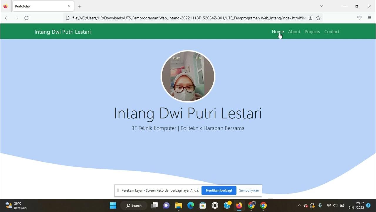 tugas Uts_pemograman web1. - YouTube