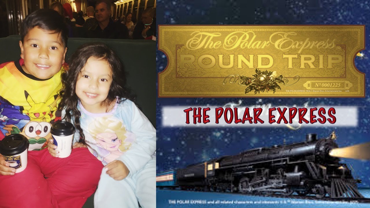 THE POLAR EXPRESS TRAIN RIDE | WE VISIT THE NORTH POLE - YouTube
