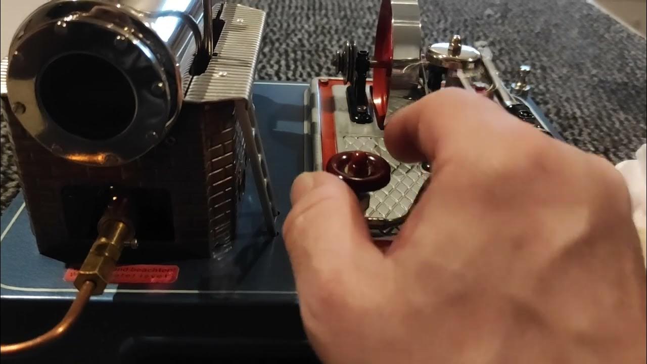 Wilesco D16 70er Jahre wie Neu - YouTube