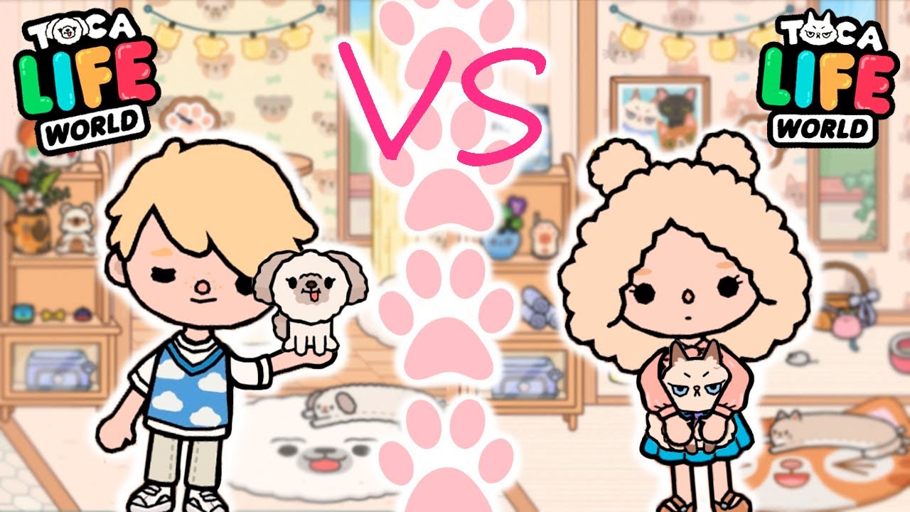 ДОМ СОБАКИ VS КОШКИ В ТОКА БОКА ЛАЙФ ВОРЛД / Обустройство дома в Toca ...