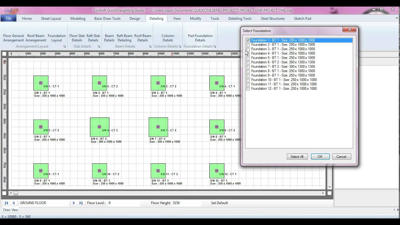 RC Foundation Design - YouTube