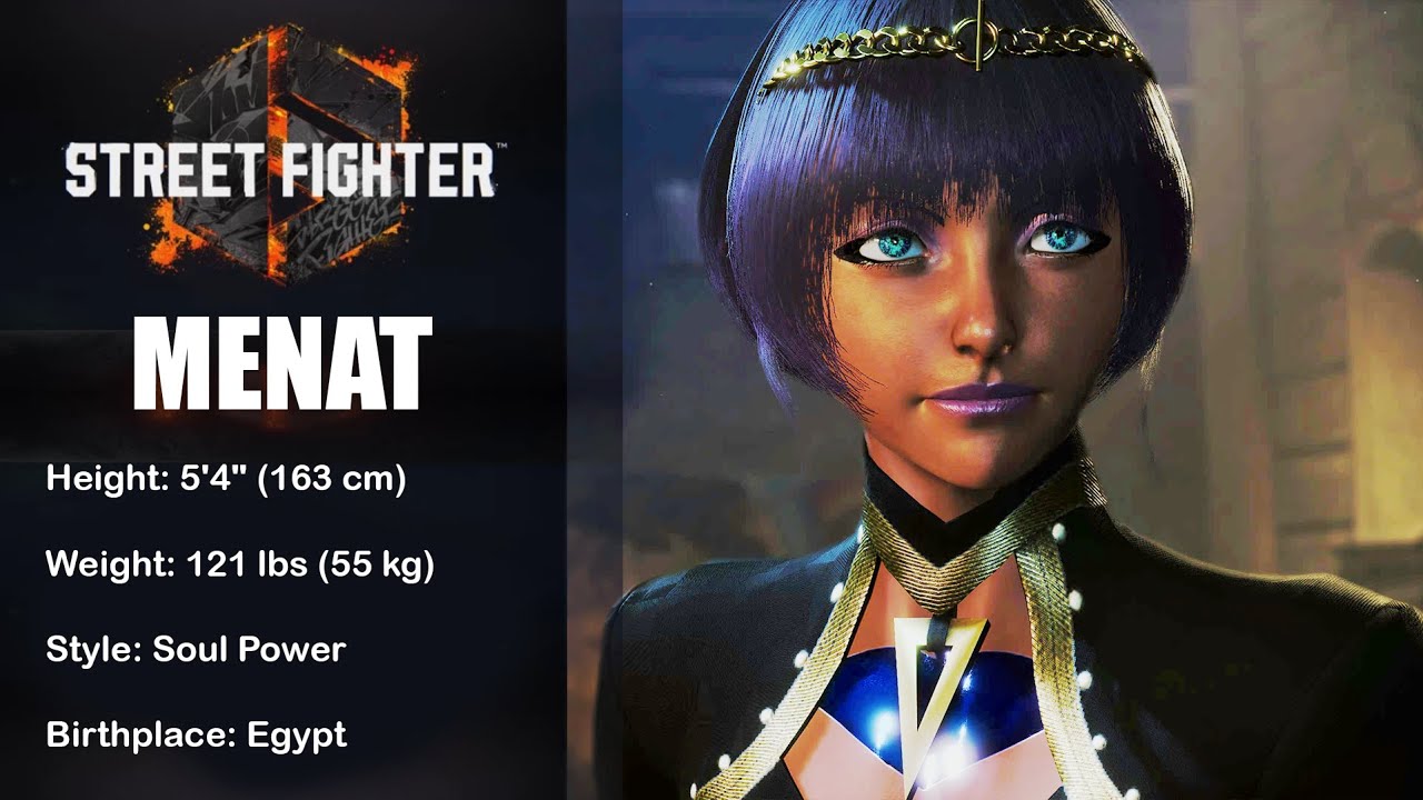 Street Fighter 6 - MENAT [Avatar Creation] - YouTube