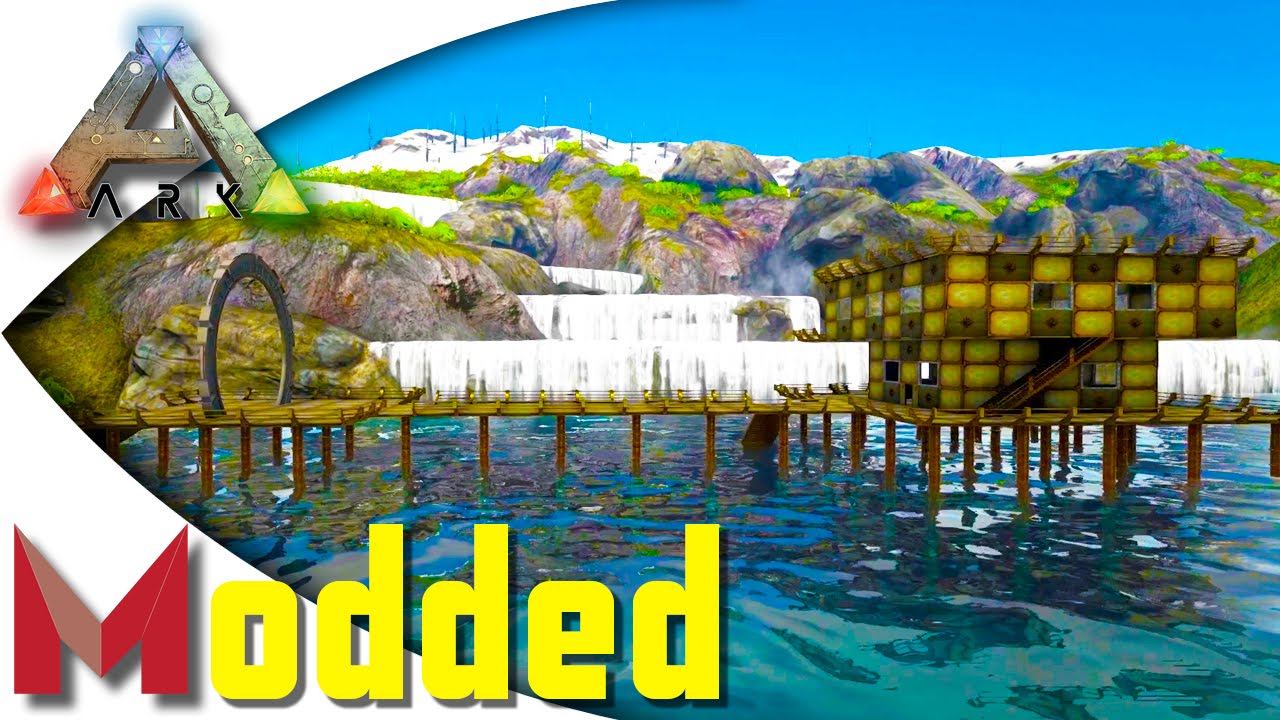 ARK: Pooping Evolved Modded - (FACE CAM) Oasis Base Build Completion ...