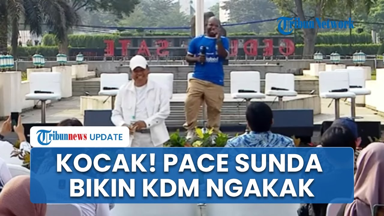 Kocaknya Ijal Papua 'Pace Sunda' Roasting di Depan Gubernur Jabar ...