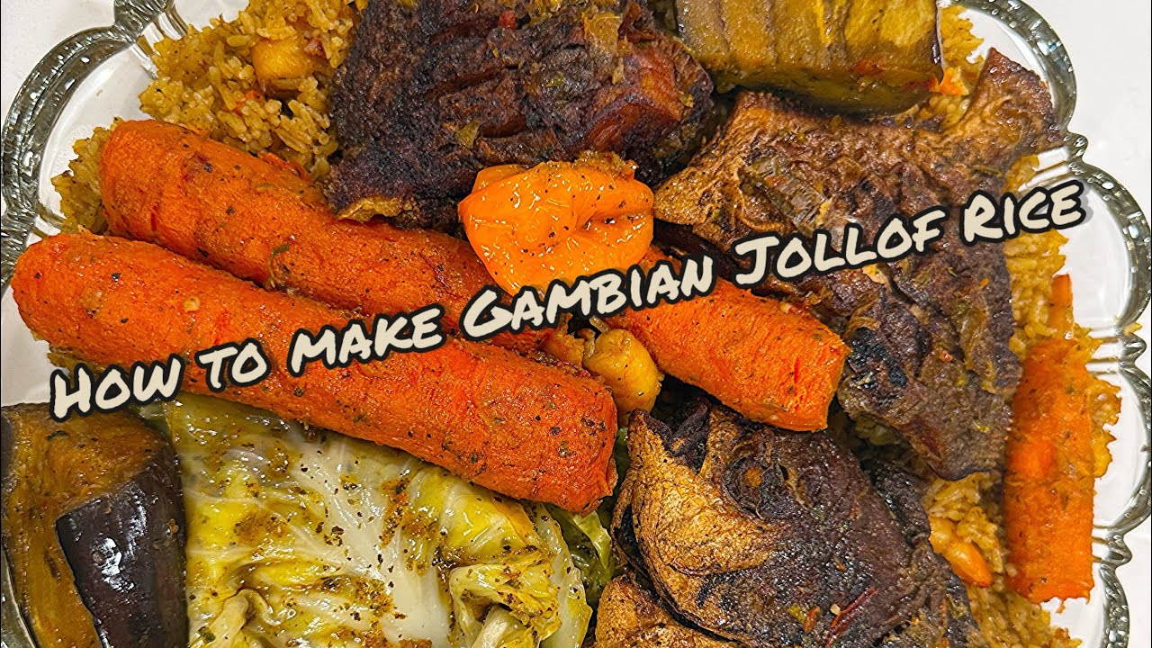 How to Make Gambian Jollof Rice in American - YouTube