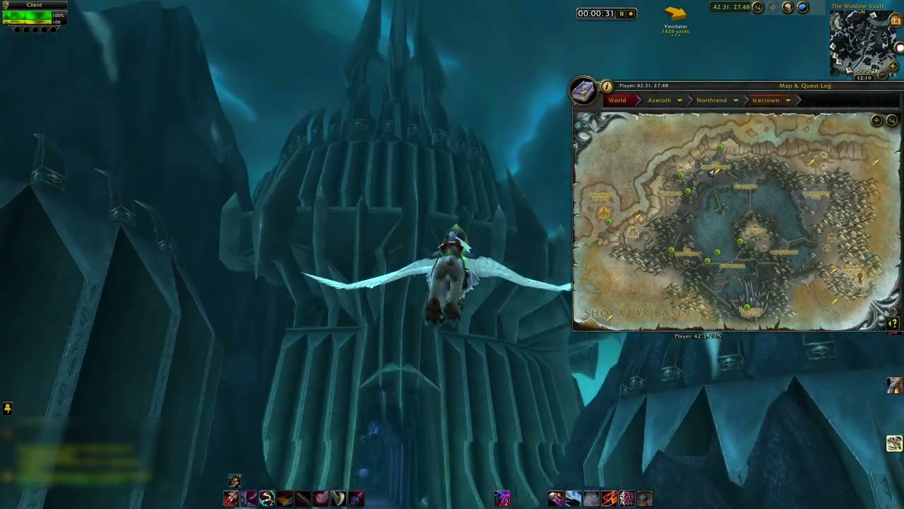 The Shadow Vault Location WoW WotLK Classic - YouTube