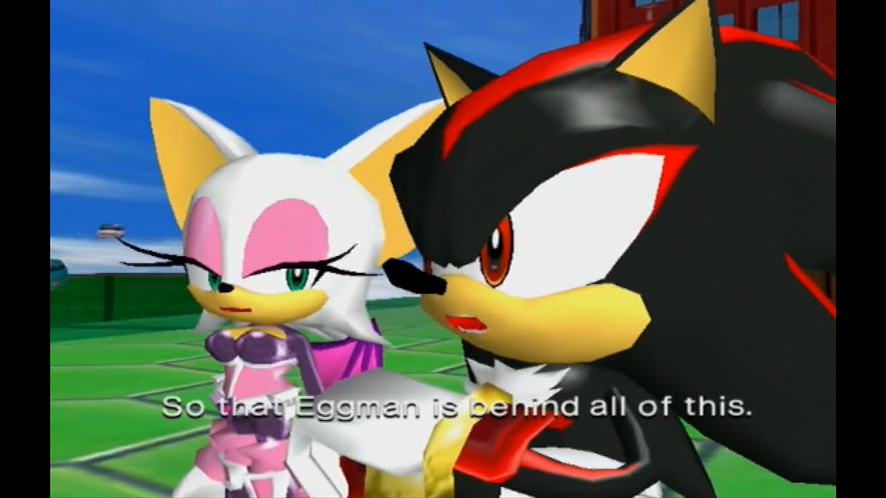 Sonic Heroes (Team Dark) | Part 9 - Speeding Through the City - YouTube