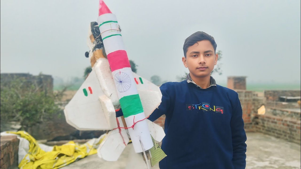 making paper rocket launching 100% real | new technology - YouTube