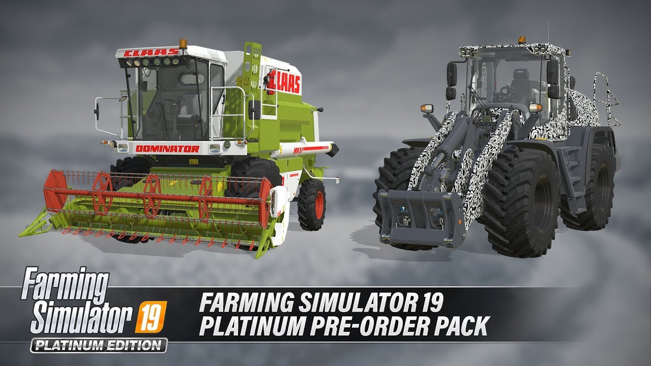 Farming Simulator 19 Platinum Pre-Order Bonus Pack - YouTube