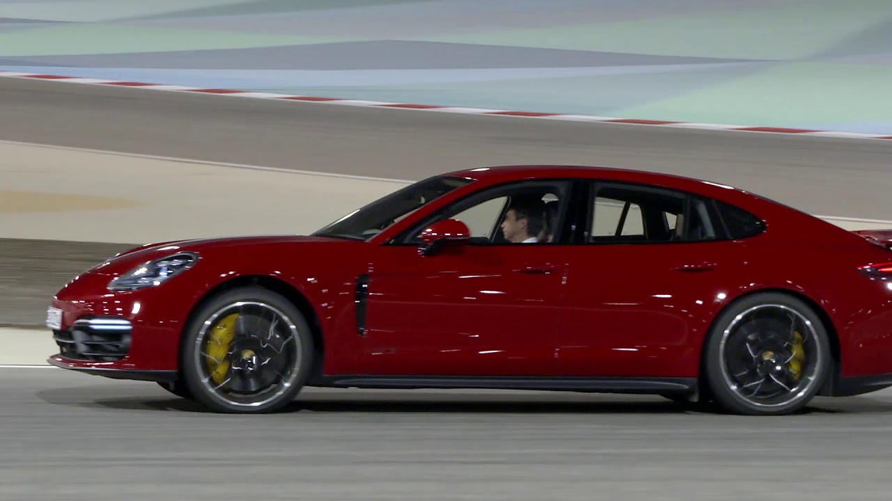 Test de la Porsche Panamera GTS sur le circuit F1 de Bahreïn - YouTube