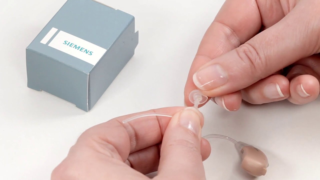 How to change a Siemens / Signia Life Dome - YouTube