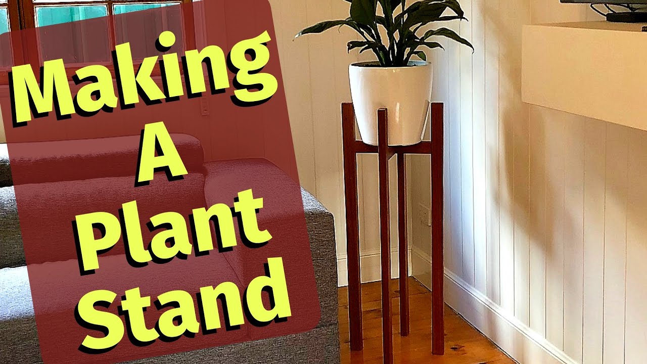 DIY Plant Stand Build - YouTube