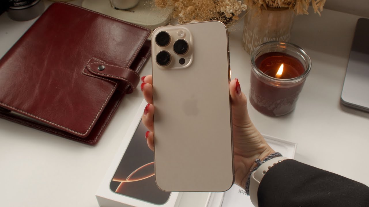 Unboxing iPhone 16 Pro Max | Desierto Titanio - YouTube