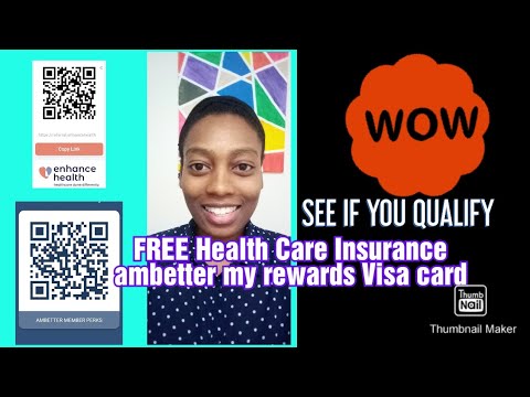 FREE Health Care Insurance ambetter my rewards Visa card for the ...