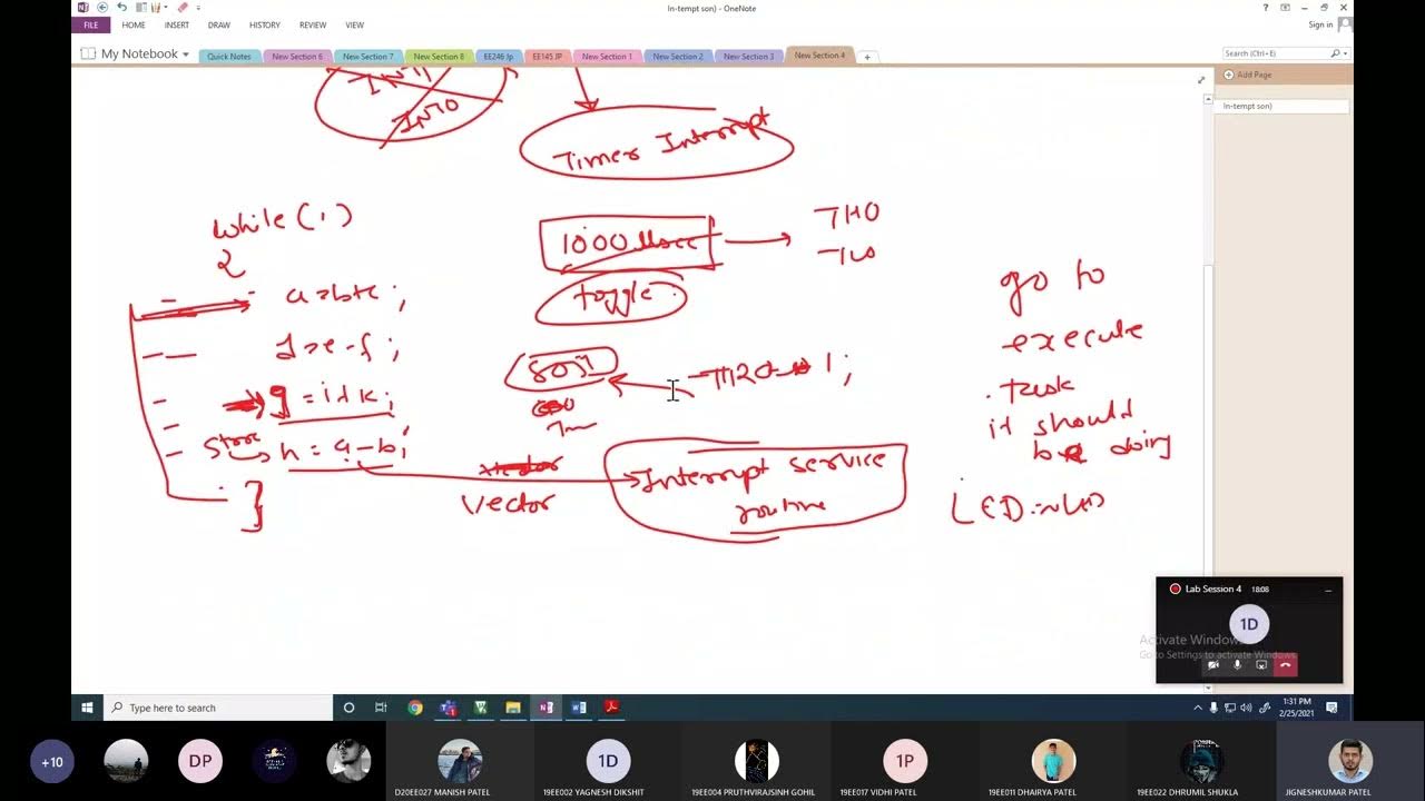 EE246 Lecture 21 Timer Interrupt Lab Session 4 - YouTube