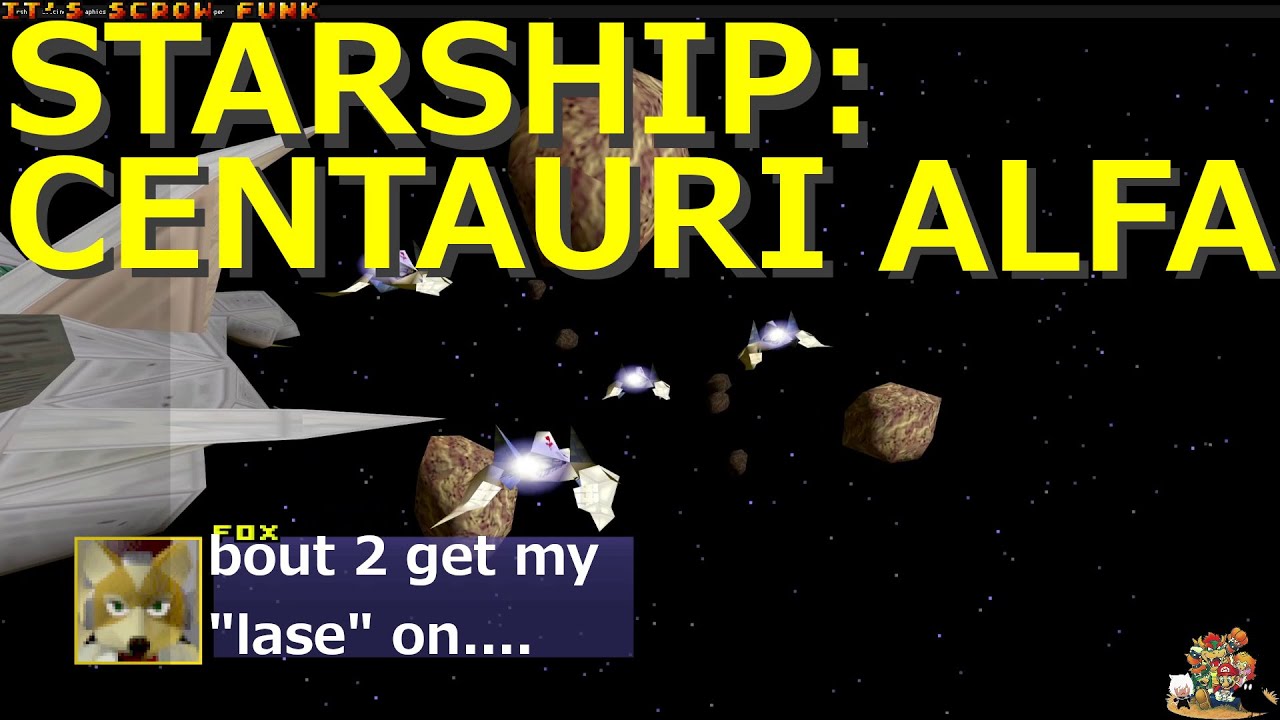 Starship Centauri Alfa - The first good star fox game in 25 years - YouTube