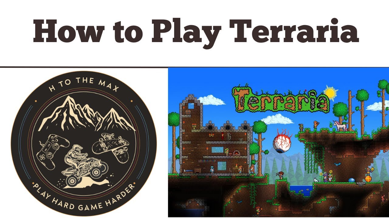 How to Play Terraria - My First Terraria Video Ep. 1 - YouTube