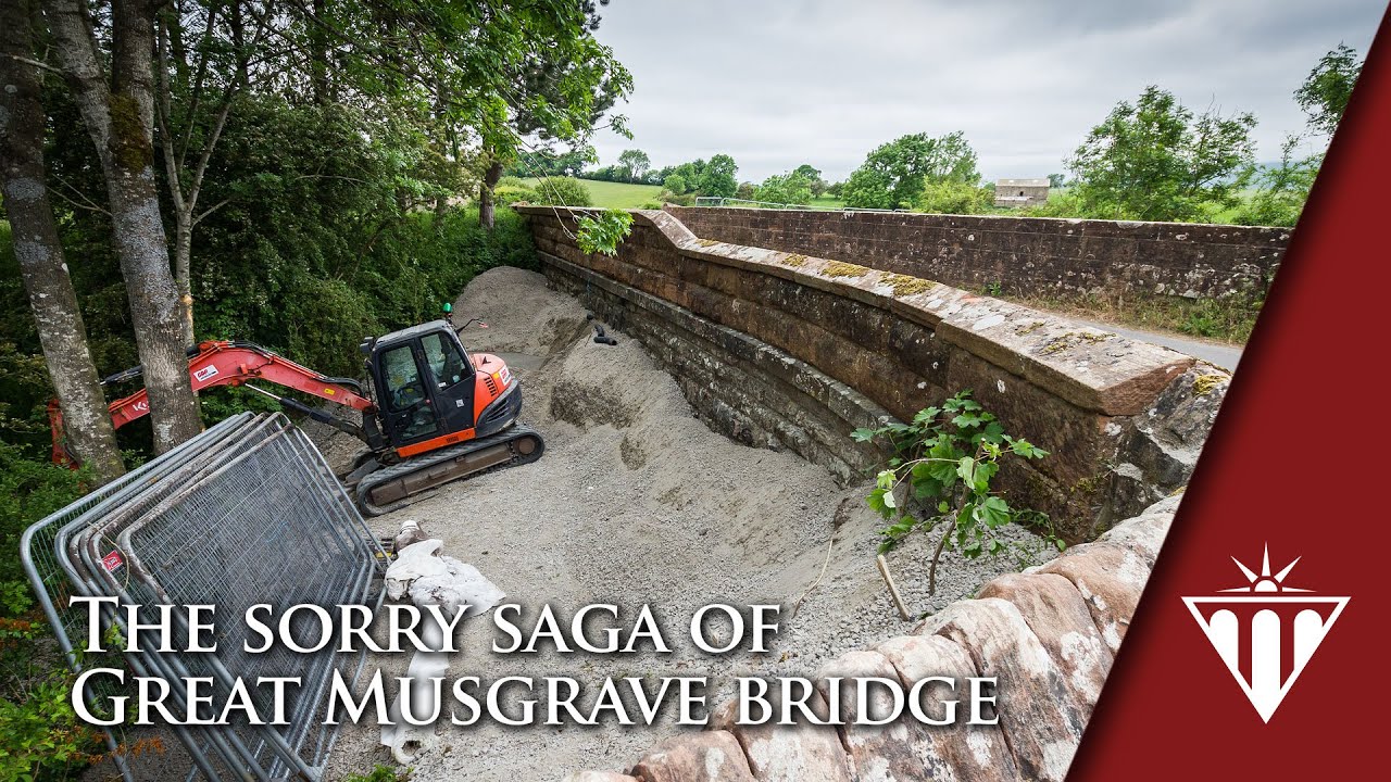 The sorry saga of Great Musgrave bridge - YouTube