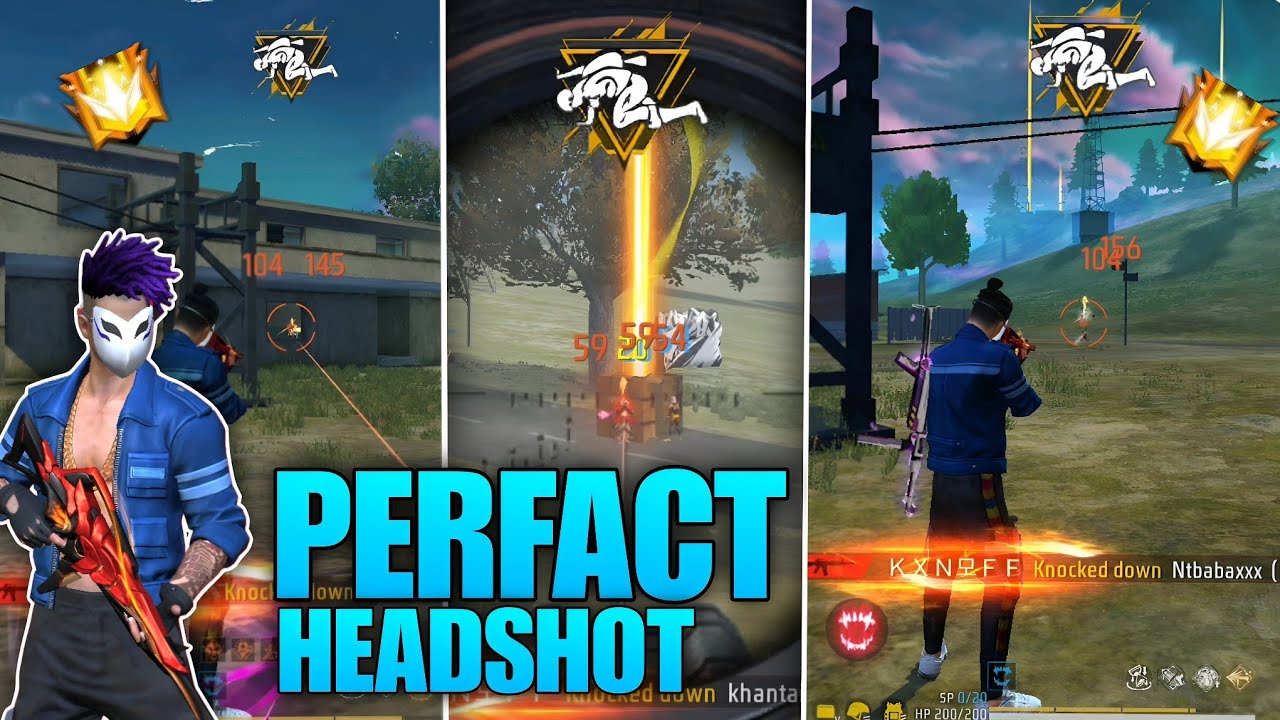 Perfect Headshot 💀 Free Fire Best Headshot Gameplay | KXN FF - YouTube