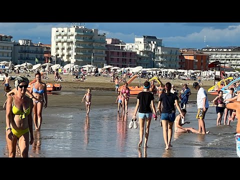Caorle beach walk, 10 September 2022, 4K