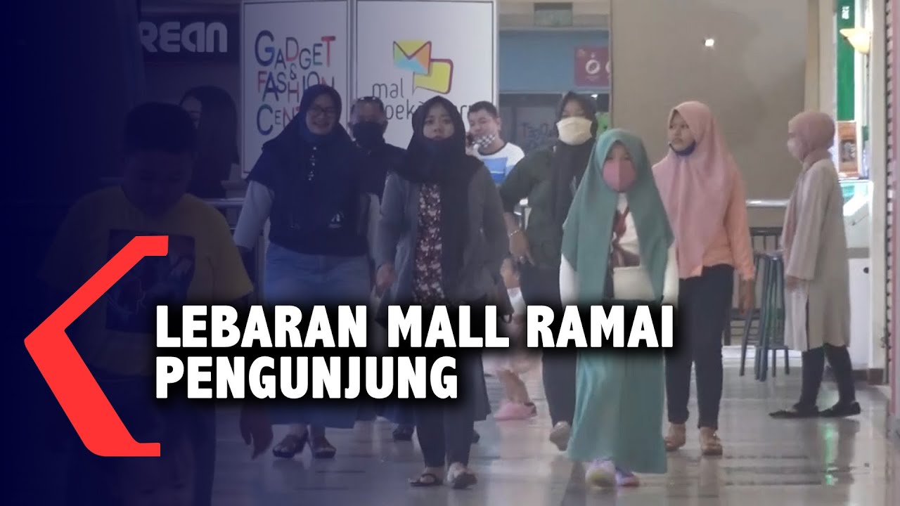 Lebaran Mall Ramai Pengunjung - YouTube