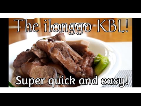 How to make KBL(kadyos, baboy and langka)| filipino ilonggo KBL - YouTube