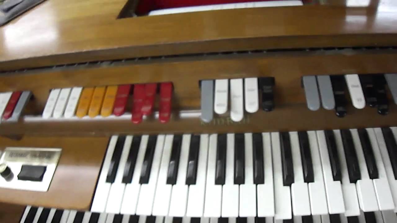 How to set up kimball organ to play - pilotwhere