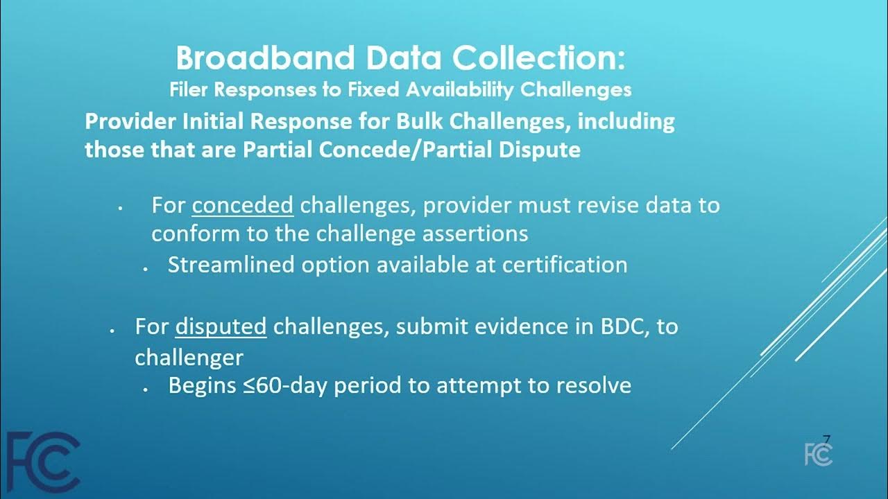 An Overview for Providers Responding to Fixed Availability Challenges - YouTube