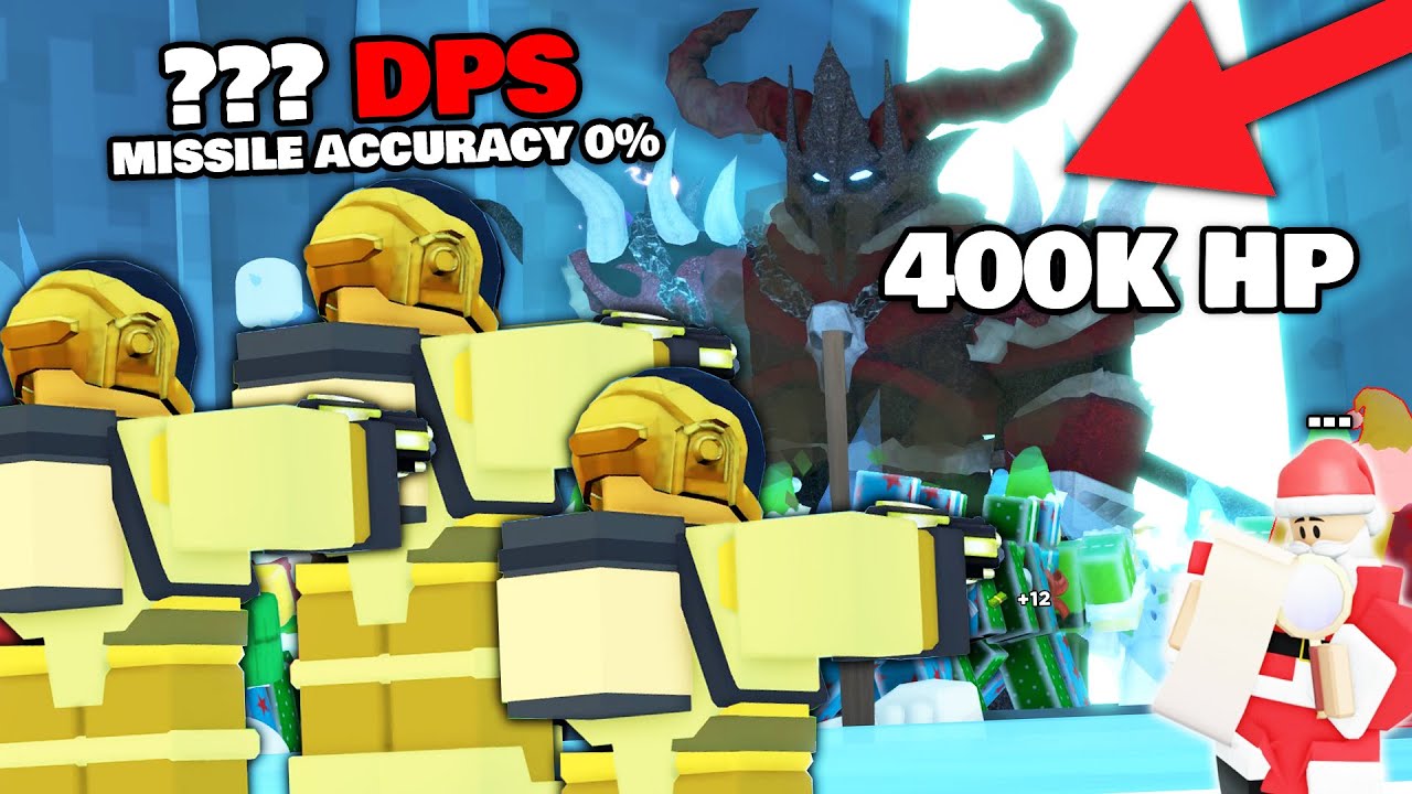 So i tried to use commando on XMAS23 Event... | TDS (Roblox) - YouTube