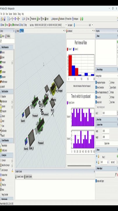Short 2| New Feature Workspaces in Flexsim 2024 | Simulation | Training Modules | BE AWARE # ...
