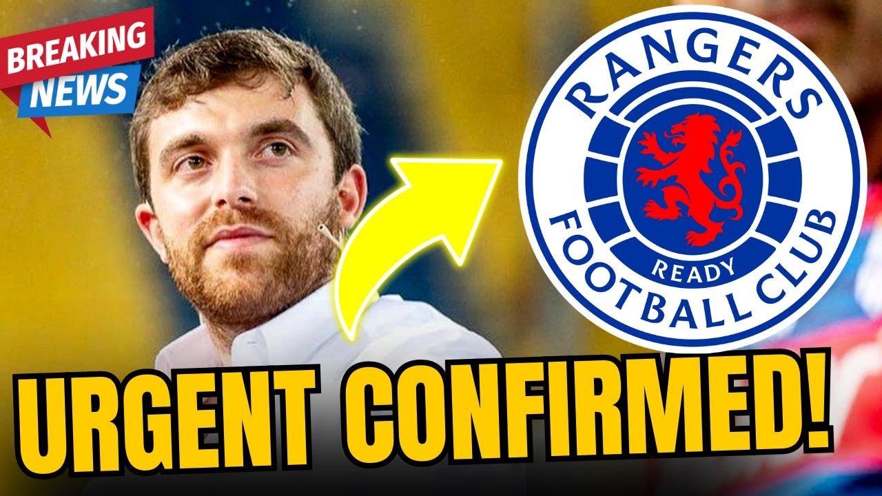 CONFIRMED NOW! LOOK THIS! RANGERS NEWS TODAY - YouTube