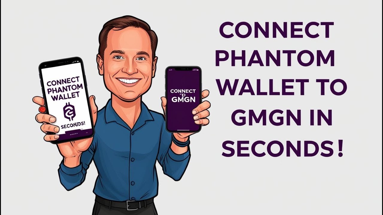 Connect PHANTOM WALLET to GmGn in SECONDS! Step By Step Guide #gmgn #phantomwallet # ...
