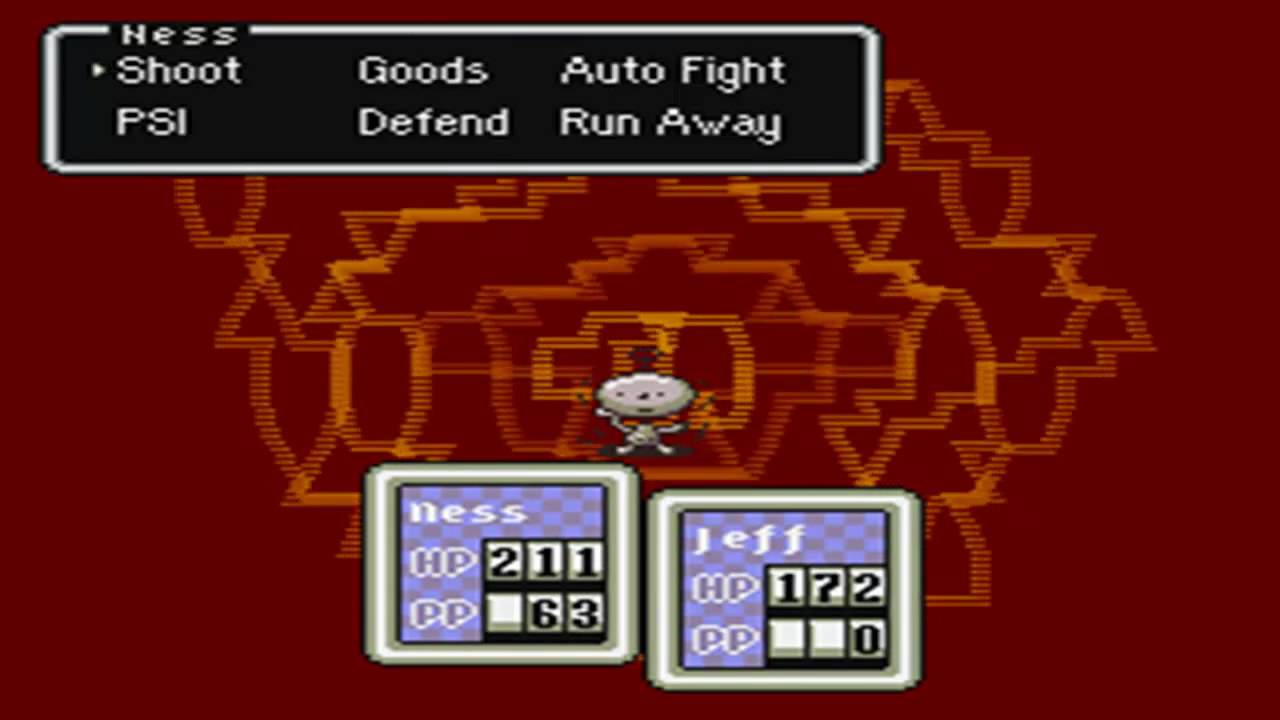 Mother 2 / EB - Boss 14: (Clumsy Robot) - YouTube