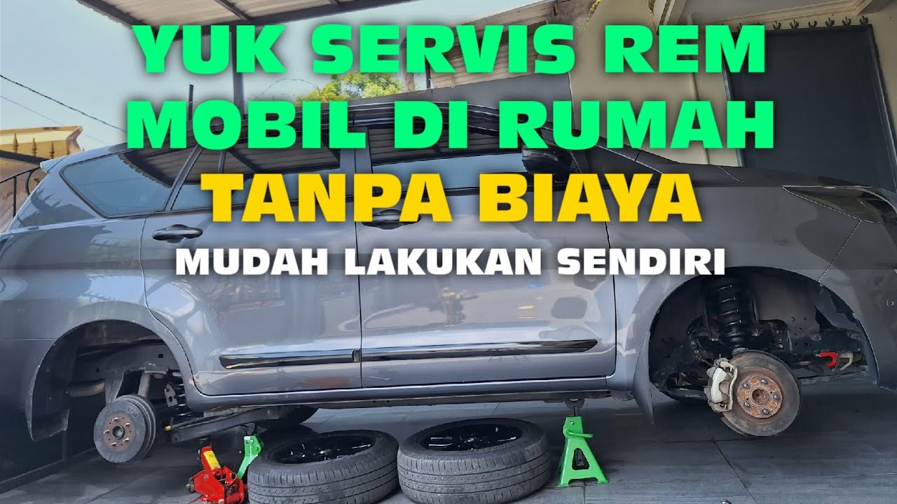 SERVIS REM CAKRAM DAN TROMOL MOBIL INNOVA - YouTube
