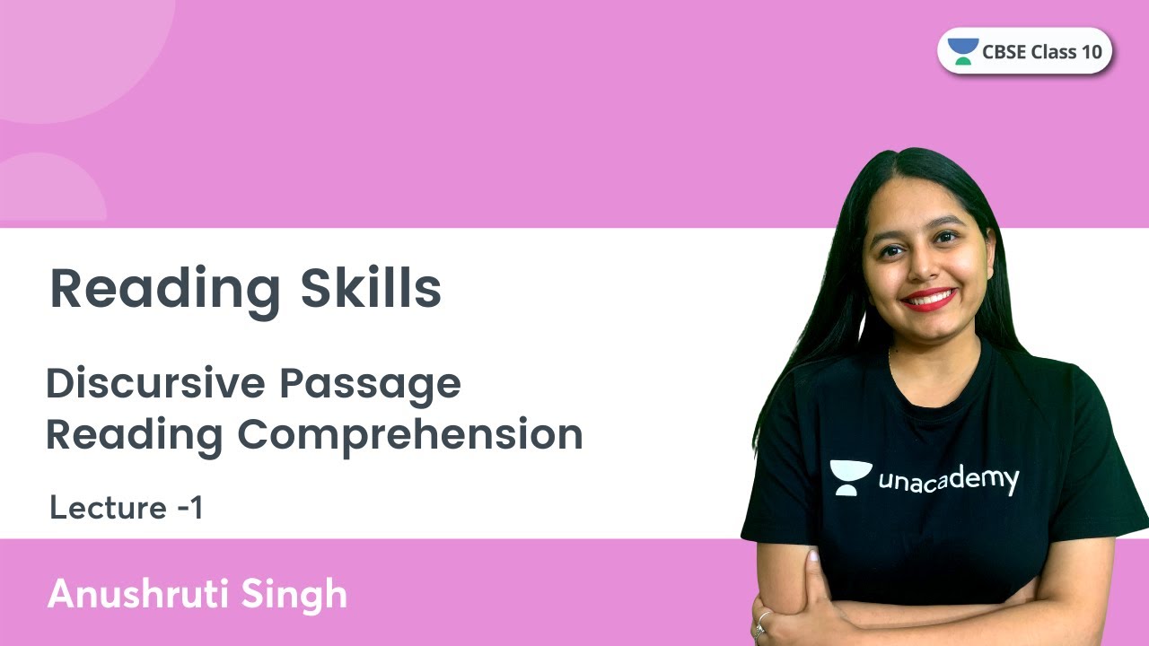 Reading Skills L-1 | Discursive Passage: Reading Comprehension | CBSE ...