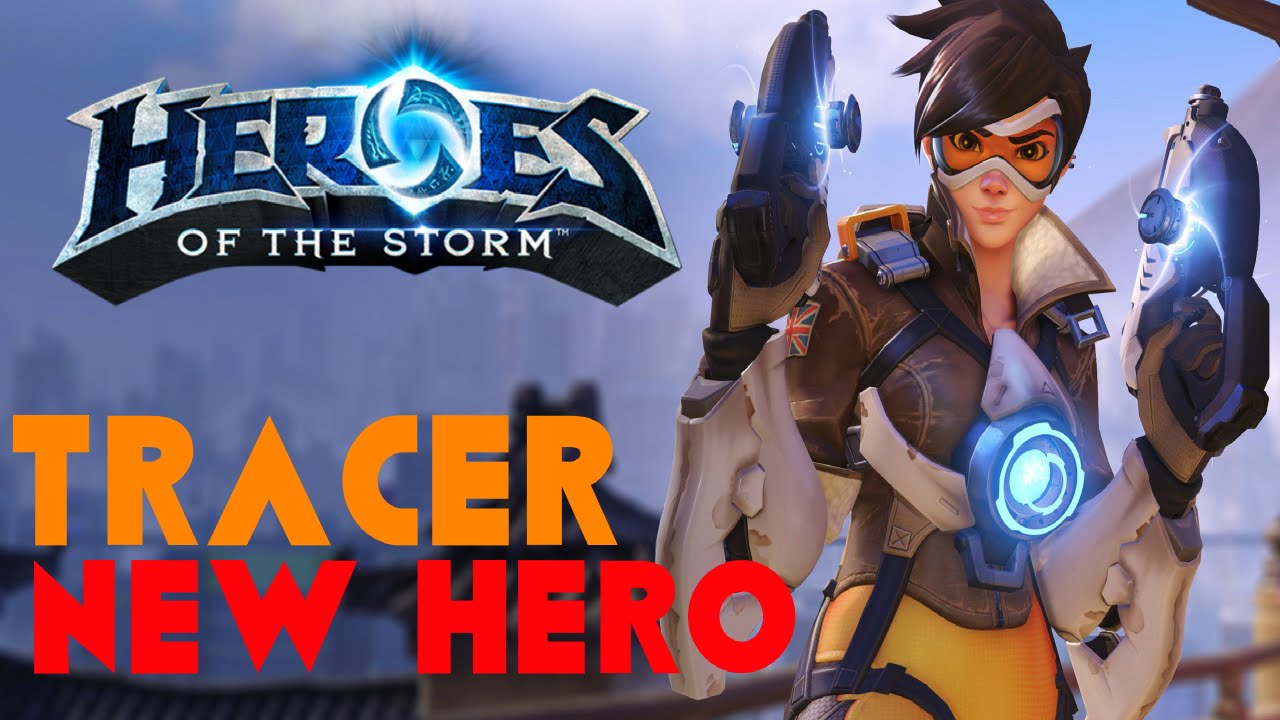 Tracer Confirmed NEW HERO - Heroes of the Storm [HOTS ] Overwatch hero ...