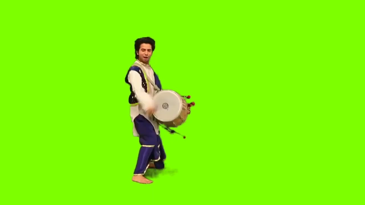 Dhol | Green Screen Effect | Copyright Free - YouTube