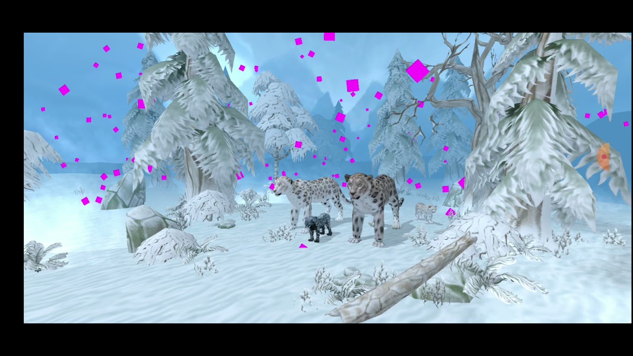 Snow leopard family simulator online funny online chat - YouTube