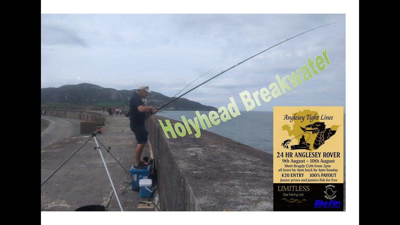 We All get VERY WET - Holyhead Club Match Breakwater - Anglesey Rough ...