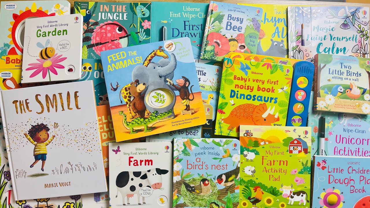 March 2022 New Book Titles! Usborne Books and More! - YouTube