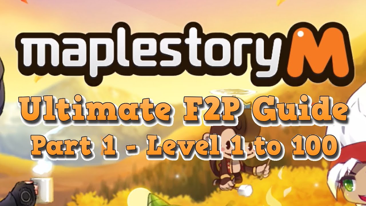 MapleStory M Unfunded Shortcuts Guide for Beginners(1)(Level1-100 in ...