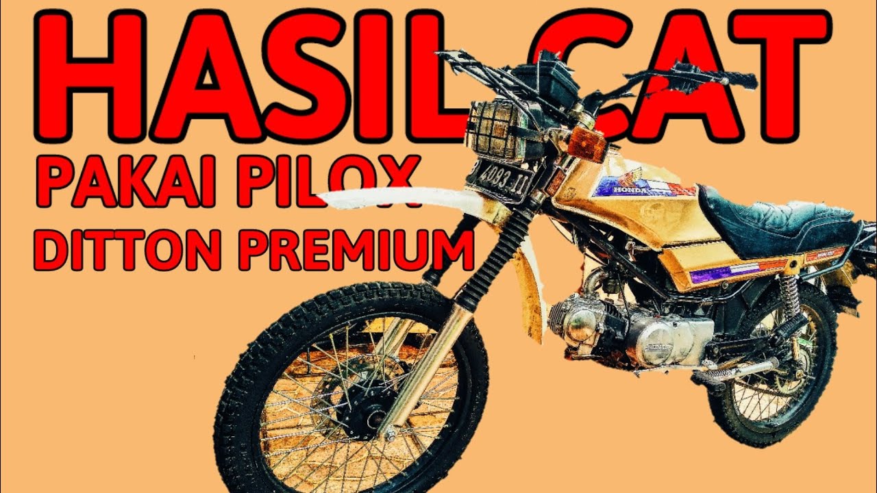 CAT HONDA WIN 100 # cat ditton premium - YouTube