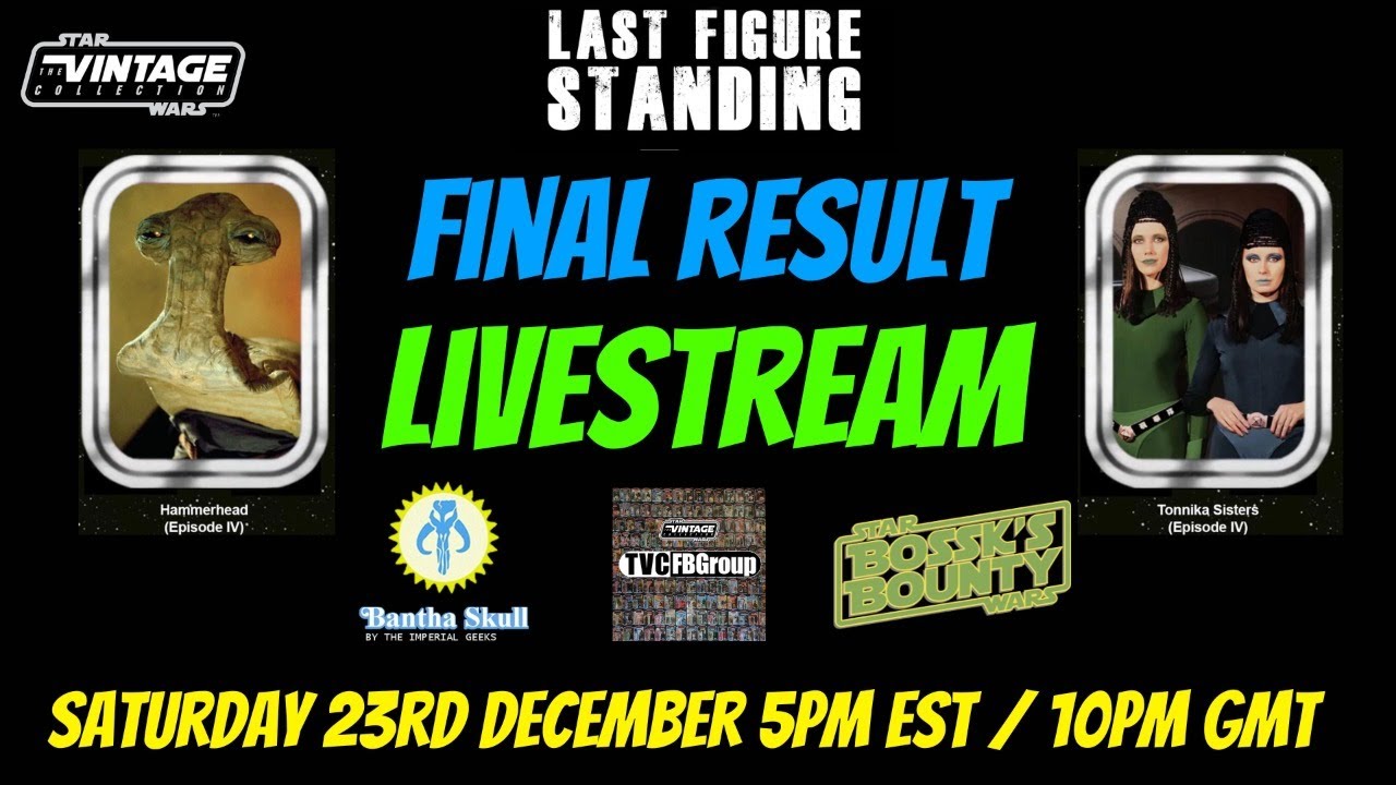 Last Figure Standing FINAL RESULT Livestream! - YouTube