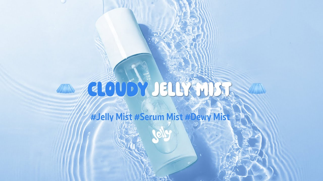 [Jellaqua][젤라쿠아][제품][EN] “Cloudy Jelly” Mist☁️💧🩵 - YouTube