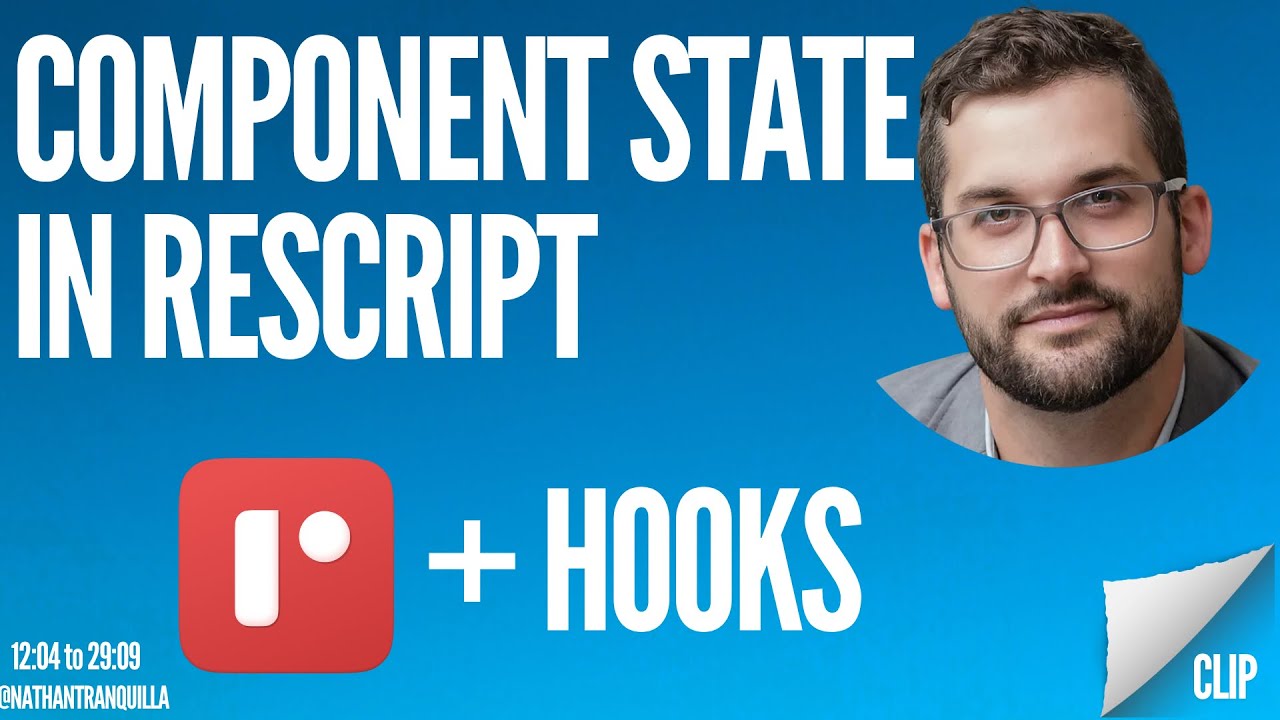 Clip: How To Manage Component State in ReScript - YouTube