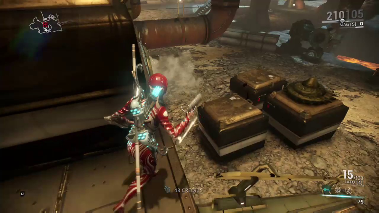 Warframe-Xbox One S: Captain Vor boss fight - YouTube