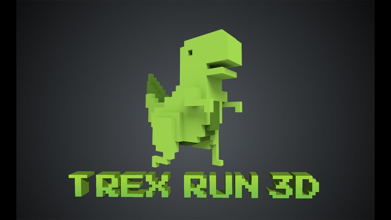 trex browser game play - YouTube