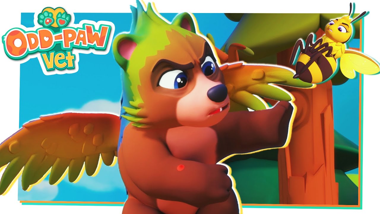 Un Odd-Paw a besoin d'aide! 🦜️🐻 Odd-Paw Vet BRAND NEW Episodes 🐾 ...